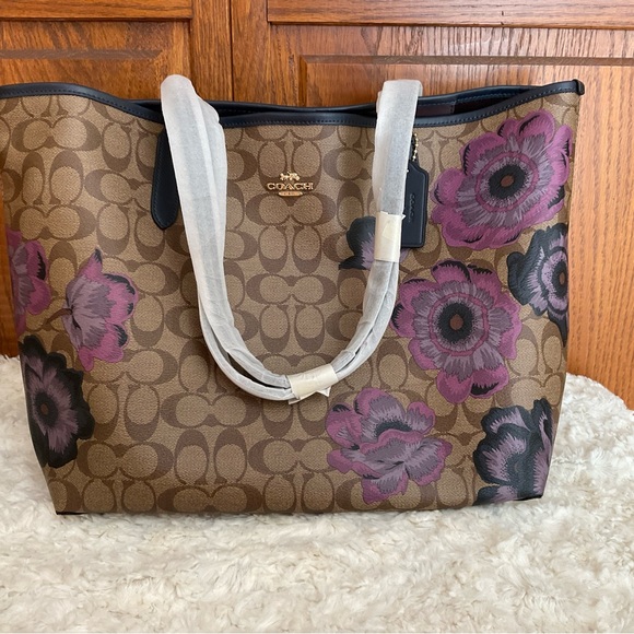 Coach | Bags | Nwt Coach Signature Collection Handbag Tote | Poshmark